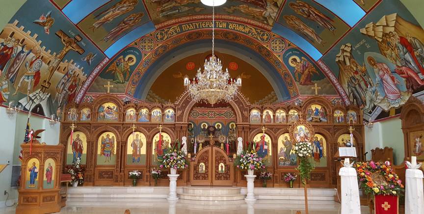 The Iconostasis, Royal Doors, and Deacon’s Doors